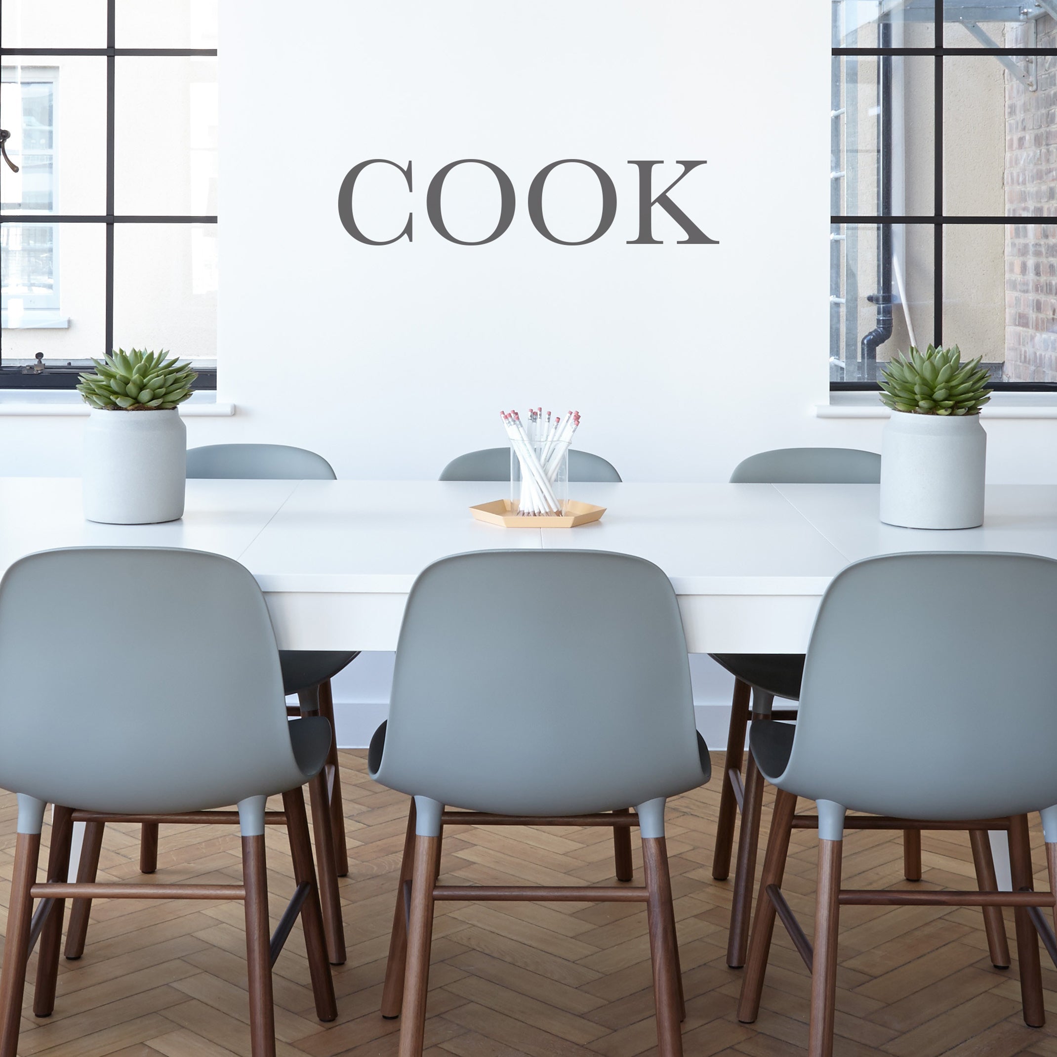 'COOK' Wall Sticker – Leonora Hammond