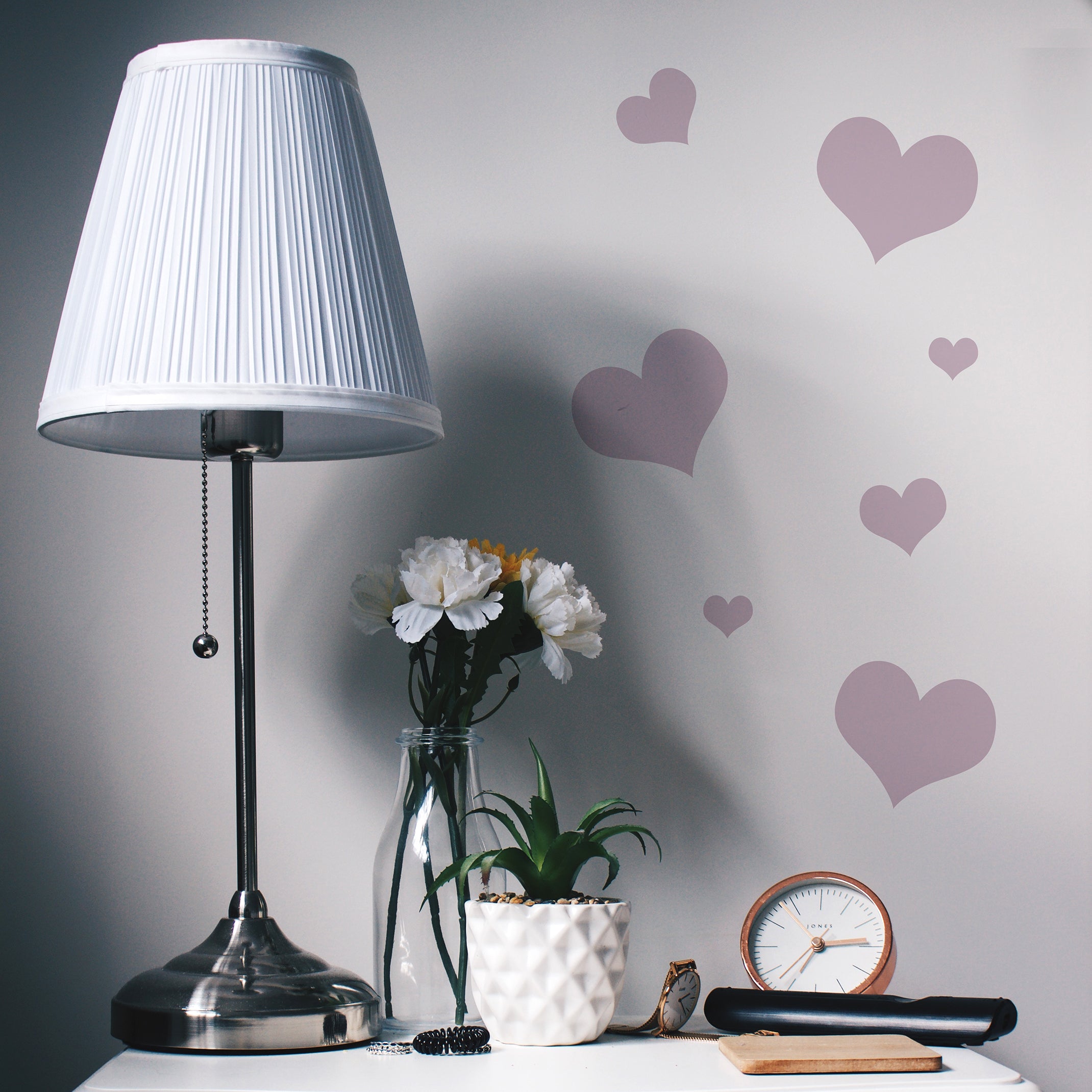 Mini Heart Wall Stickers – Leonora Hammond